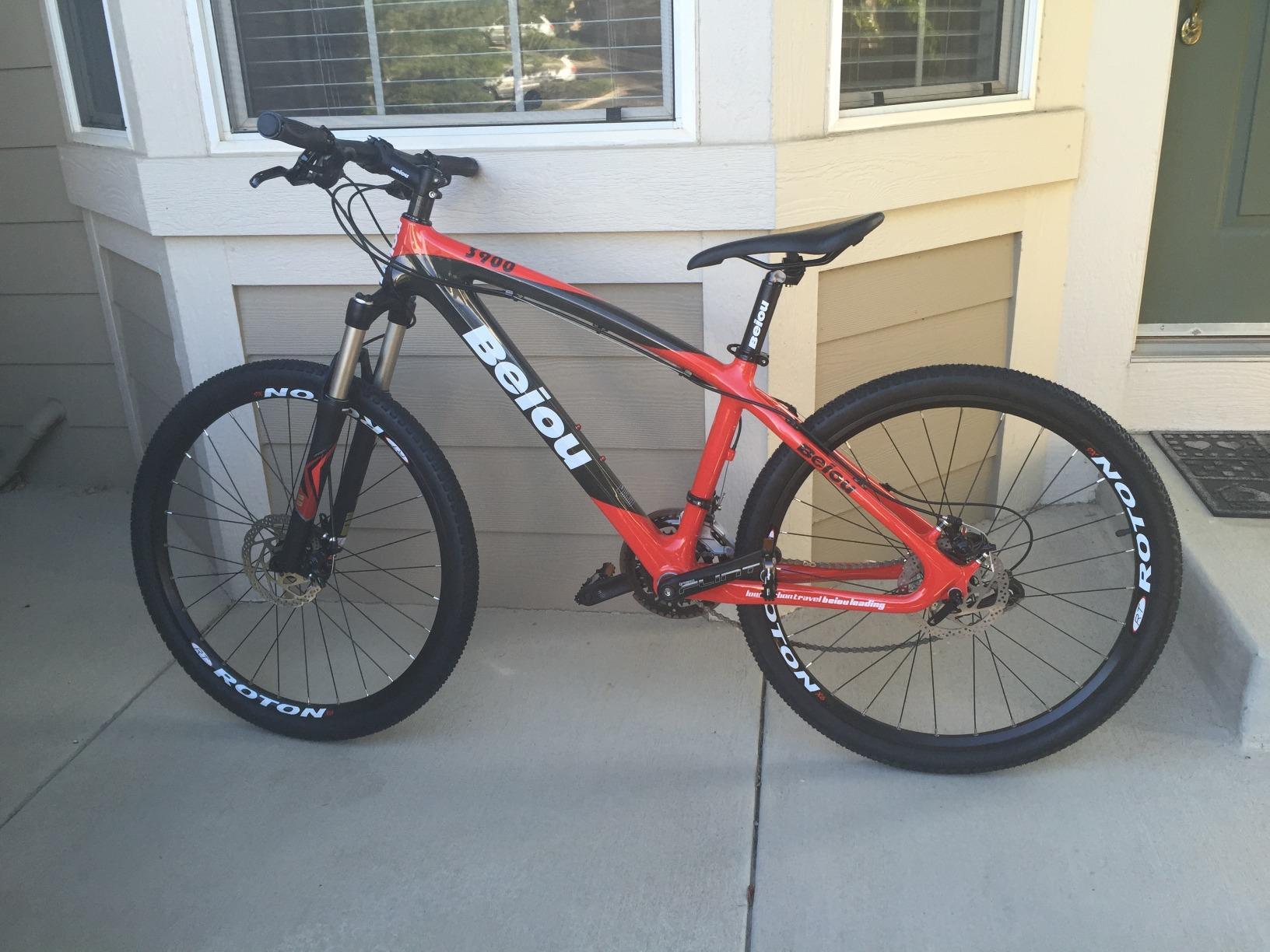 BEIOU Toray T700 Carbon Fiber Mountain Bike Complete Bicycle MTB 27 ...