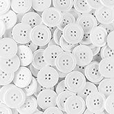Amazon.com: Super Z Outlet 100 Pack 1 Inch Buttons Flatback Sewing ...