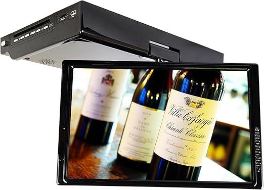 Visua 15.4" Under Cabinet Flip Down Kitchen TV with DVD: Amazon.co.uk ...