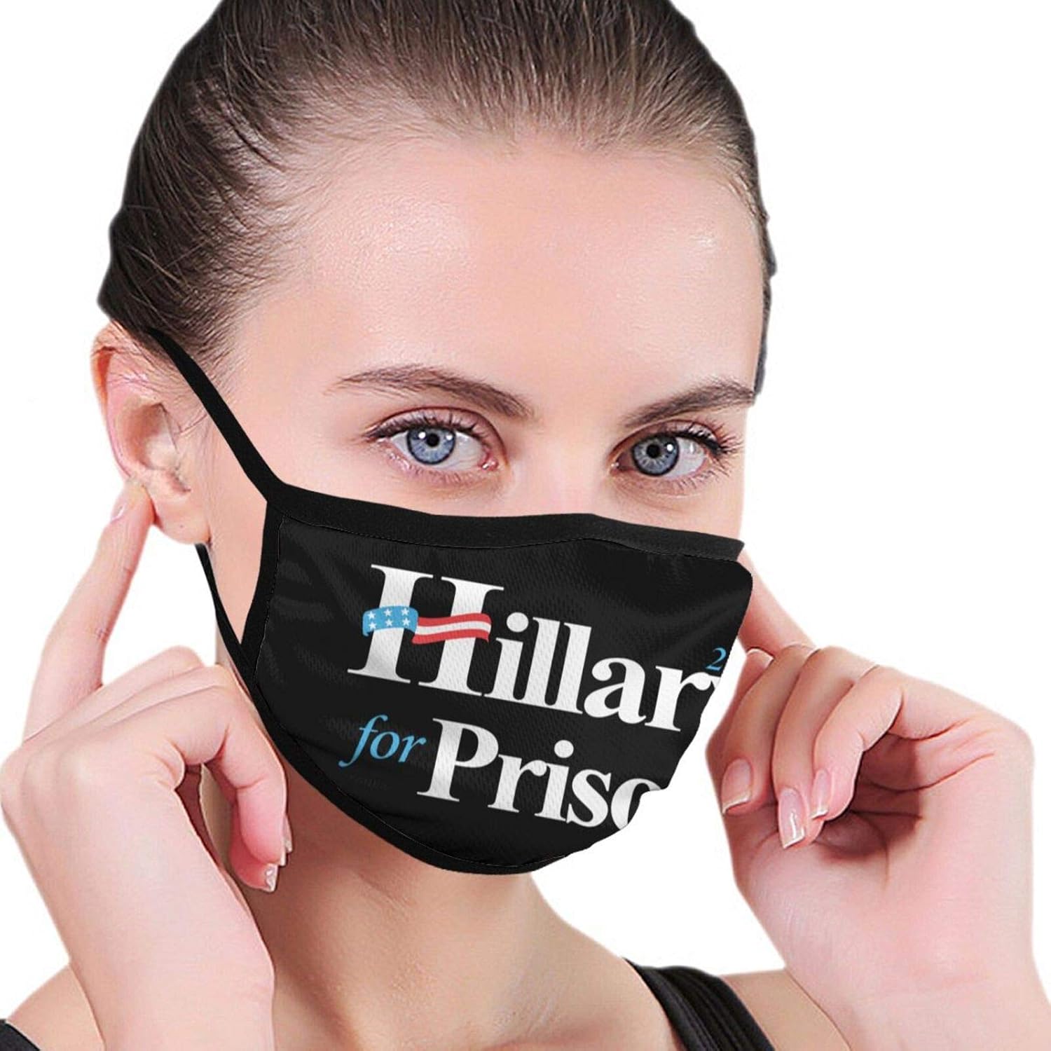 Hillary Clinton for Prison 2020 Unisex Anti-Dust Face Mouth Mask ...