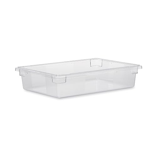 Rubbermaid Commercial Products Polycarbonate Food Storage Box/Tote, 8.5 ...