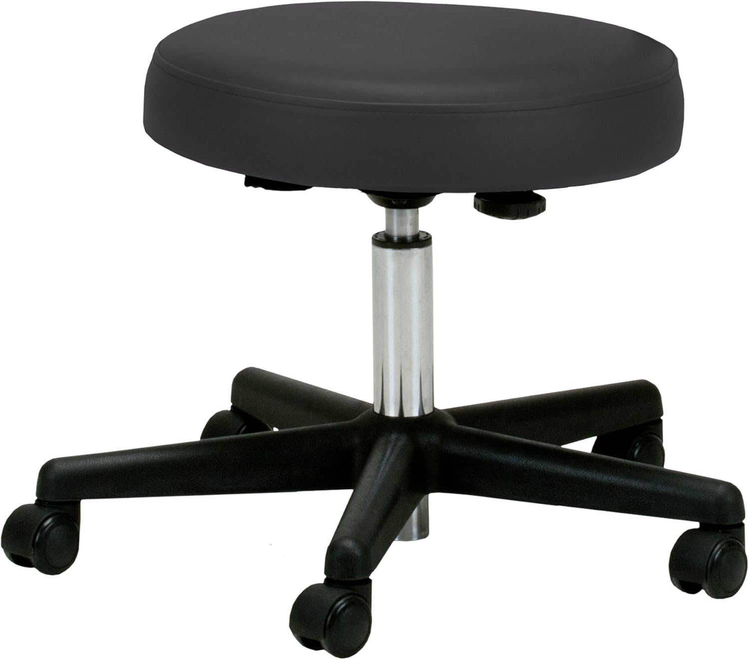 Earthlite Pneumatic Massage Therapist Stool – Adjustable, Rolling ...