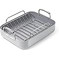 Amazon.com: Caraway Roasting Pan - 16x13” Roasting Pan with Rack - Non ...