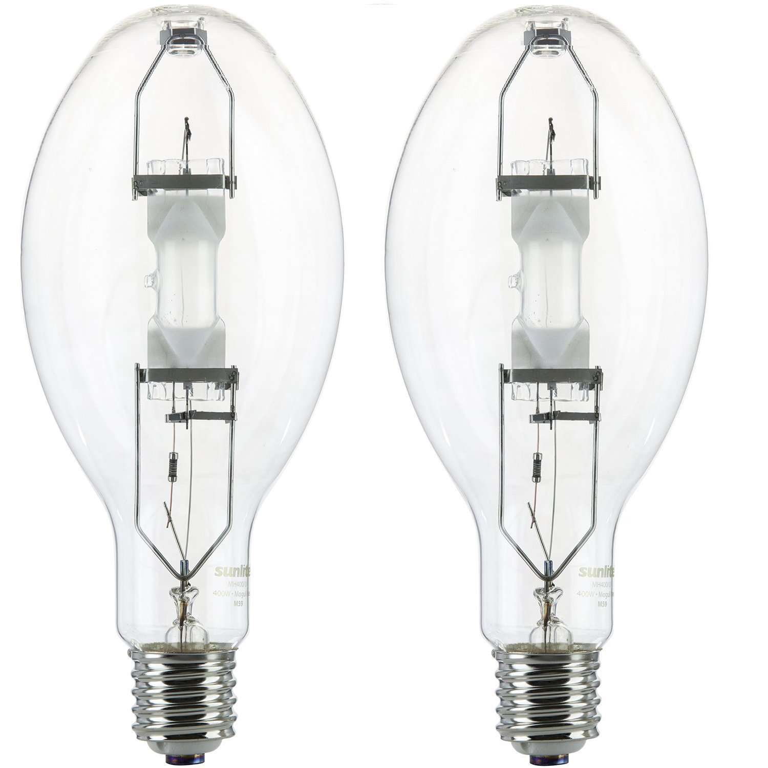Clear Sunlite MH400/U/MOG 400-Watt Metal Halide ED37 Bulb Mogul Base ...