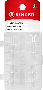 Amazon.com: SINGER 06543 Class 15J Bobbins, Transparent, 12-Count