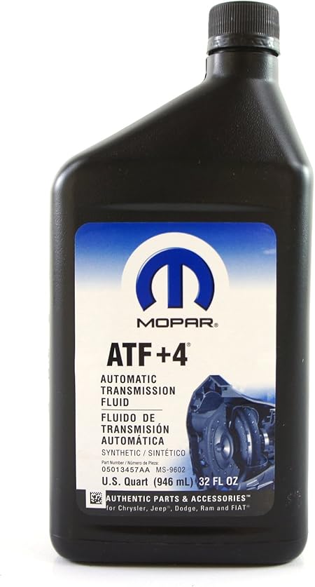 Genuine Mopar Fluid 5013457AA ATF+4 Automatic Transmission Fluid - 1 ...