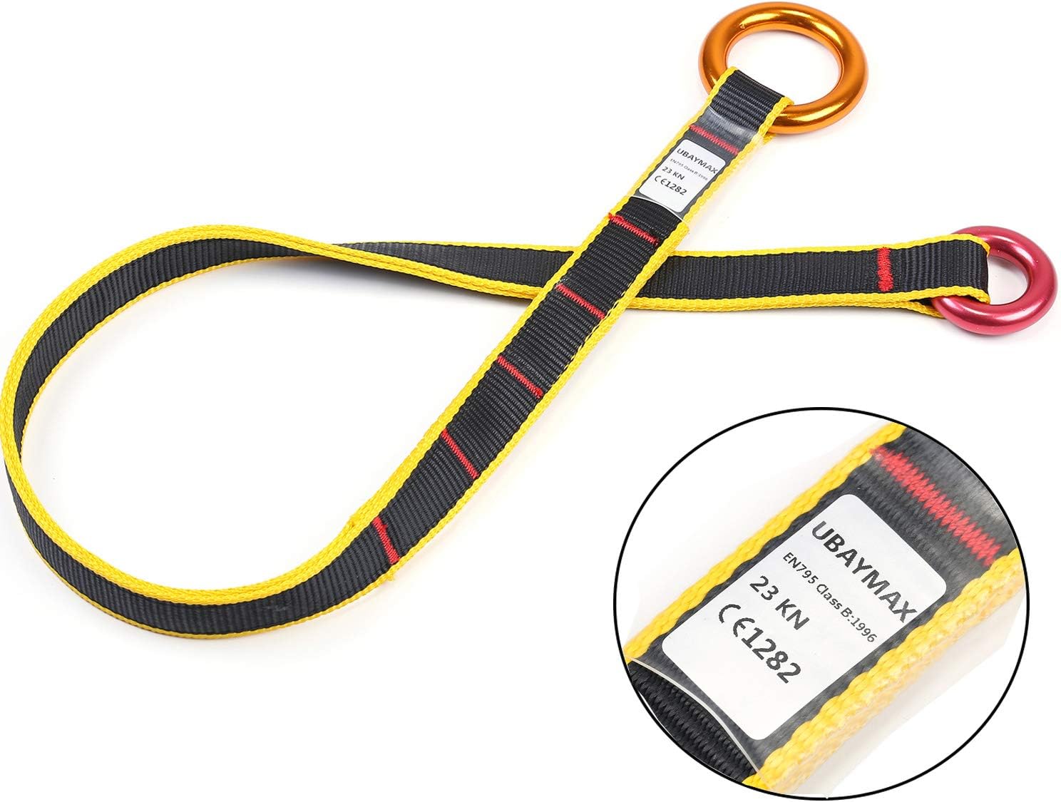 UBAYMAX Arborist Friction Saver Tree Climbing Cambium Saver Loop Belt ...