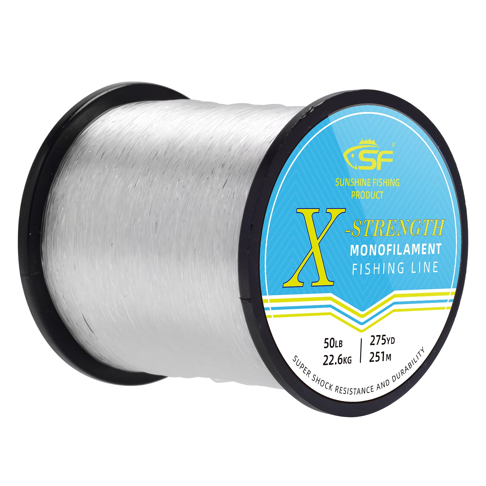SF Monofilament Fishing Line Premium Spool X-Strong Mono Nylon Material ...