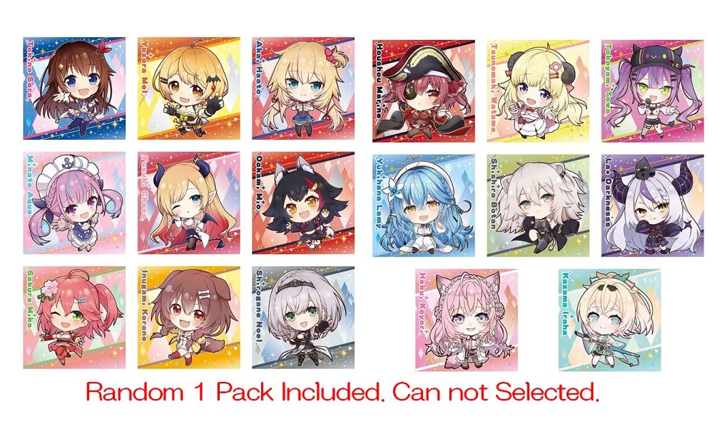 Suisei Hoshimachi IF Relax Time Figure Statue & Itajaga Sticker Randm 1 ...