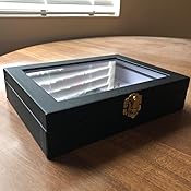 Insect Display Case - Bug Display Box with Glass Window and Secure ...