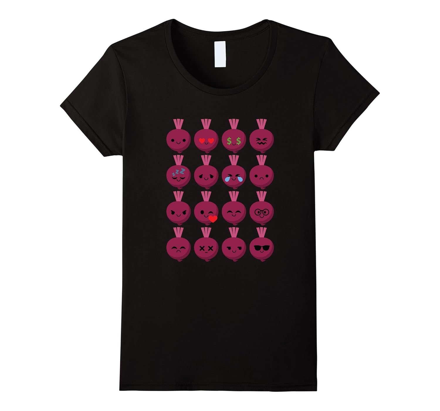 Beet Emoji Many Face Emotion Shirt T-Shirt Beetroot Tee-4LVS – 4loveshirt