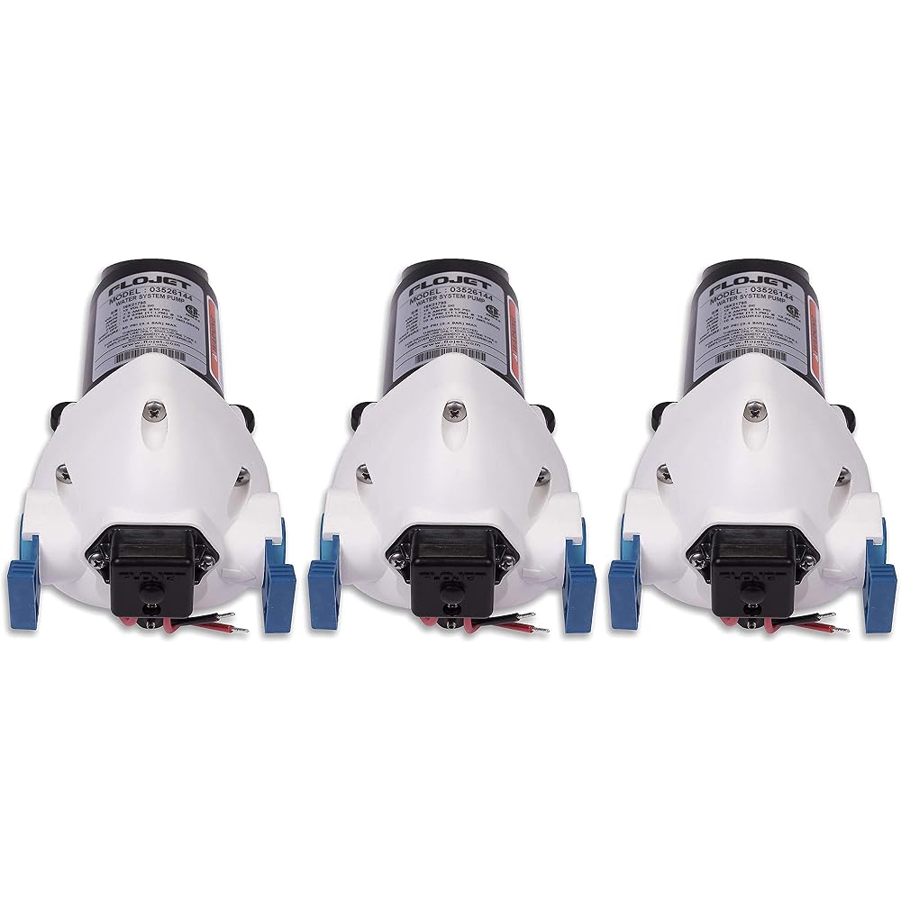 $12/mo - Finance Flojet 03526-144A Triplex Diaphragm Automatic Water ...
