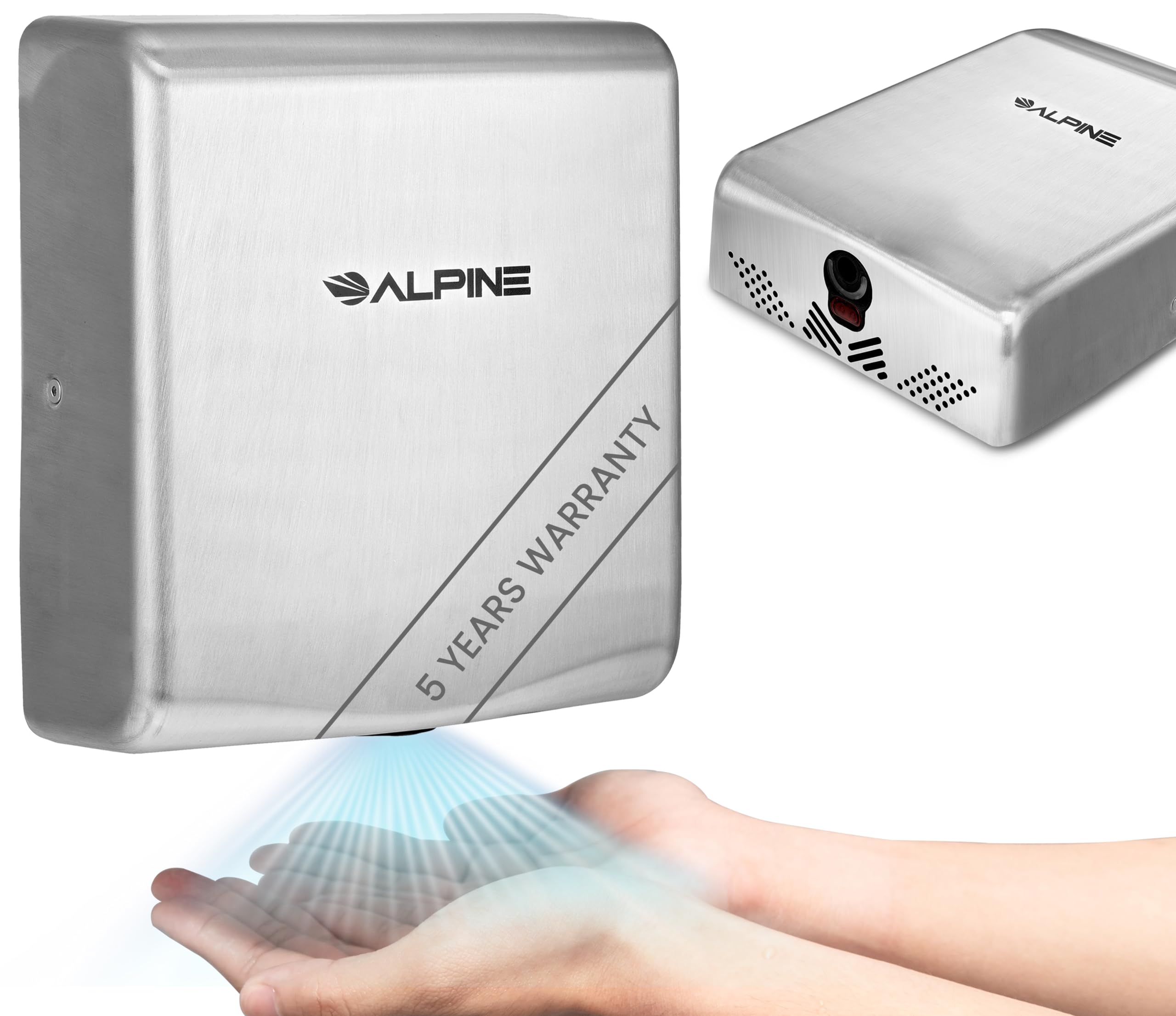 Mua Alpine Commercial Hand Dryer with HEPA Filter, 8 Seconds Extreme ...