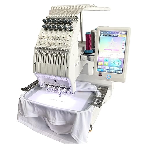 AVERMA MINI1201 Computerized Embroidery Machine for Hats and Clothing ...