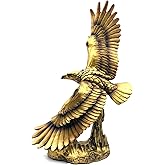 Amazon.com: 17 Inch Large Eagle Statue Resin Sculpture Frgurine Gift ...