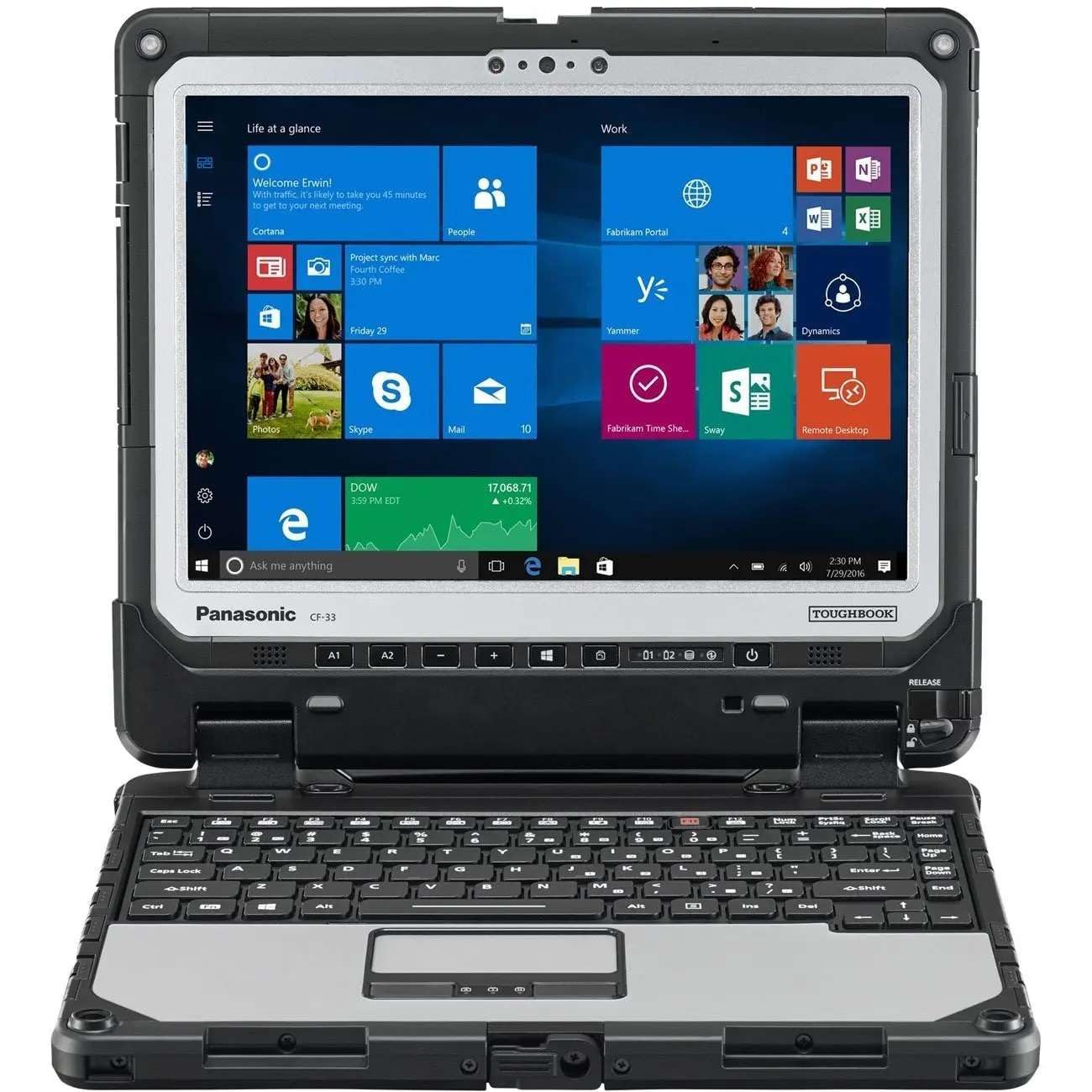 Mua Toughbook Panasonic CF-33 MK1, Intel Core i5-7300U up to 3.5GHz, 12 ...