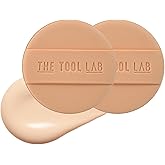 Amazon.com : THE TOOL LAB Long-Lasting Cover Puff (Oval) - Korean Olive ...