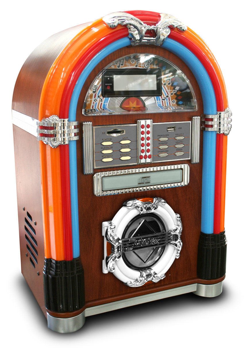 LED Jukebox USB CD Rock Maxi Encode - As well as being: Amazon.co.uk ...