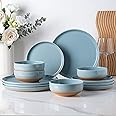 Amazon.com | AmorArc Ceramic Dinnerware Sets for 4, 12 Pieces ...