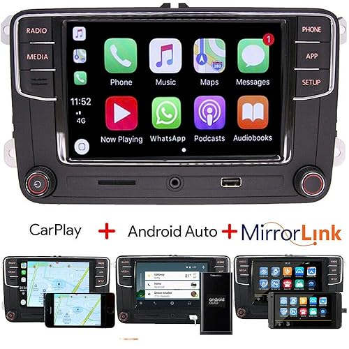 SCUMAXCON Car Stereo RCD330 Carplay Androidauto RCD330 Plus Bluetooth ...