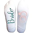 Amazon.com: Bride Socks Bridesmaid Wedding Squad Women's Gifts ...