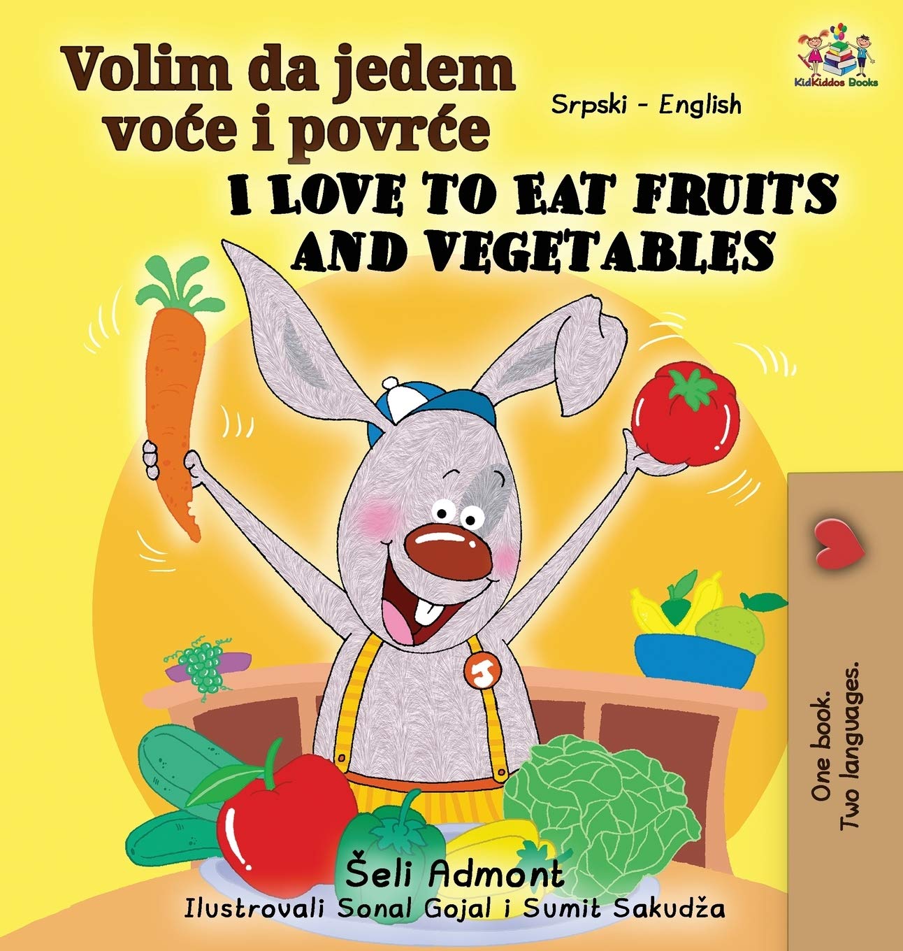 I Love to Eat Fruits and Vegetables (Serbian English Bilingual Book ...
