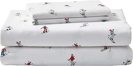 Eddie Bauer 223698 Ski Slope Sheet Set, Full, Multicolor: Amazon.ca ...