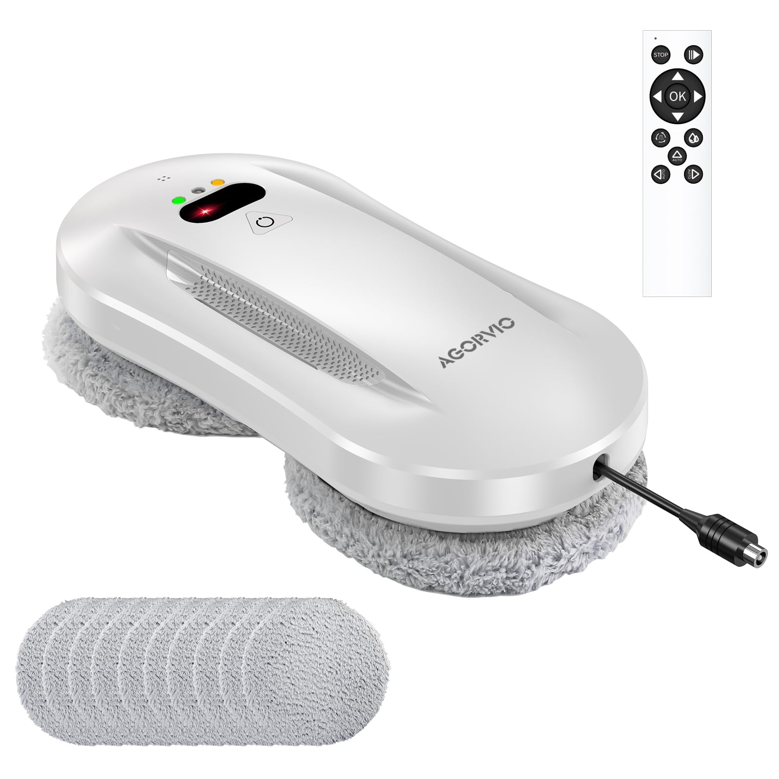 AGORVIO Window Cleaning Robot,Smart Windows Robot Cleaner with Long ...