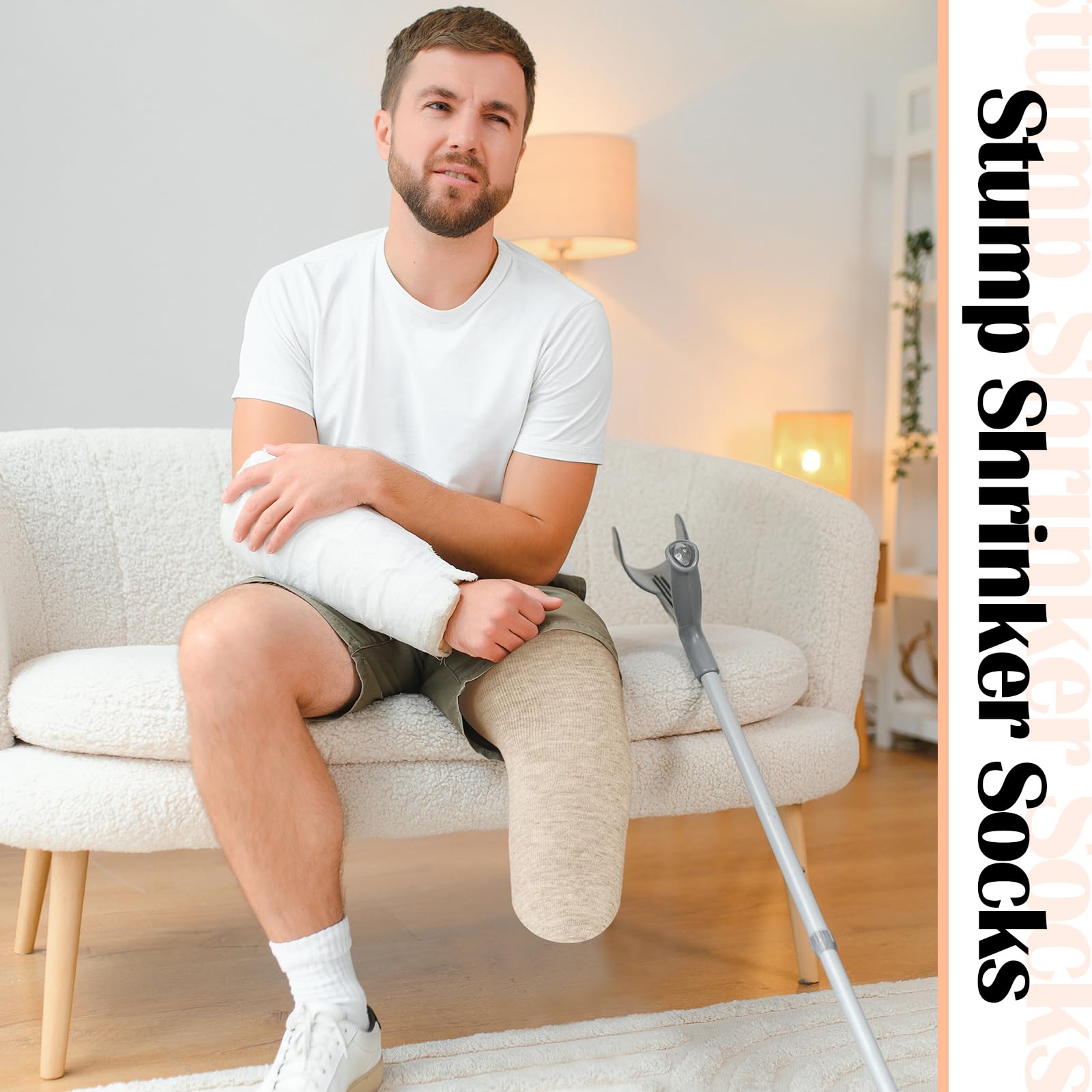 Mua 10 Pcs Prosthetic Stump Shrinkers Amputee Socks Stump Shrinker ...
