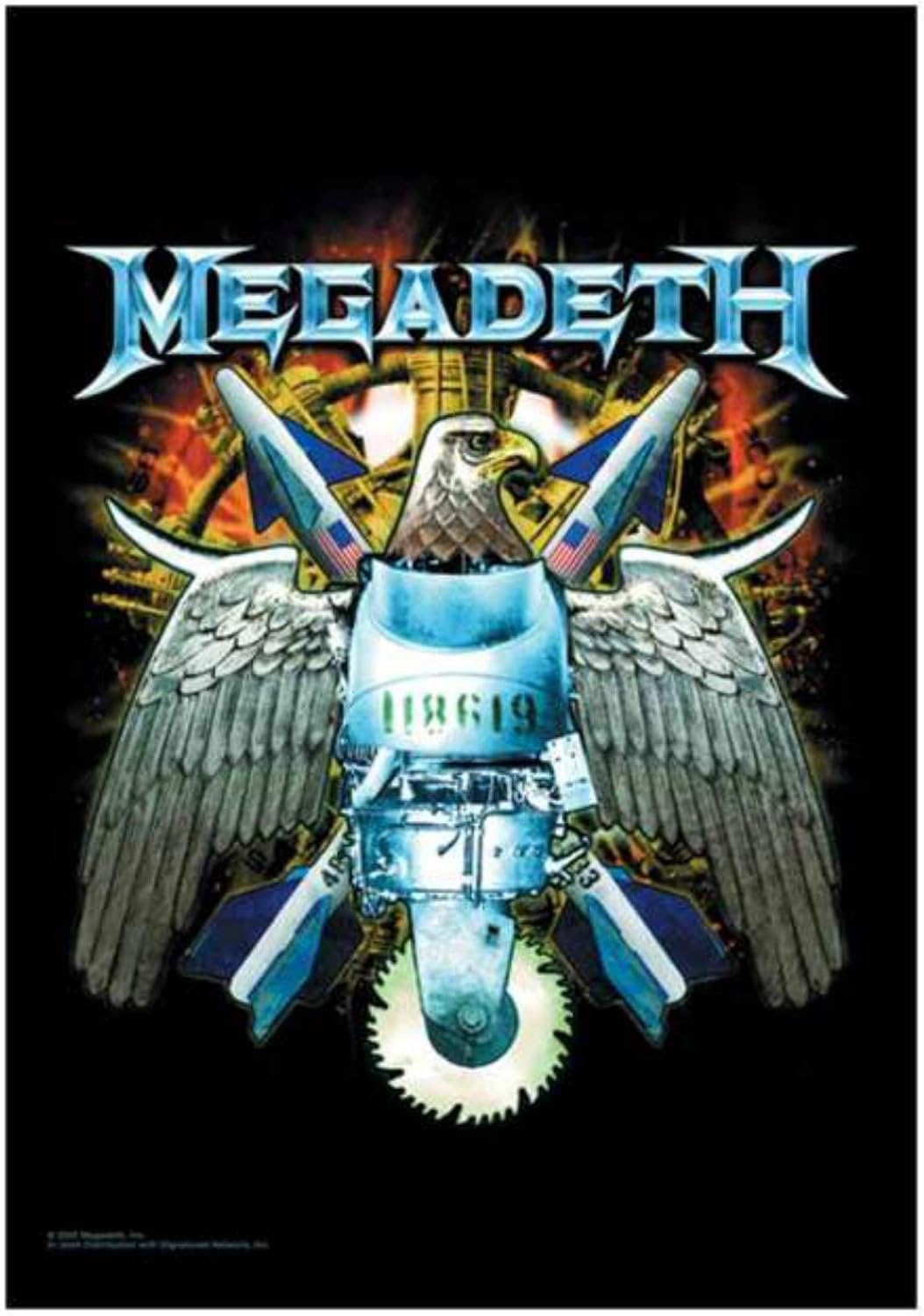 Megadeth Poster Flag 706: Amazon.co.uk: Kitchen & Home