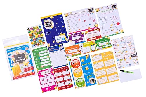 Pretend Teacher Set for Kids -- Complete Pretend Teacher Kit Including ...
