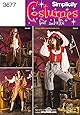 Amazon.com: Simplicity Sewing Pattern 3677 Misses Costumes, RR (14-16 ...