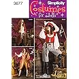 Amazon.com: Simplicity Sewing Pattern 3677 Misses Costumes, RR (14-16-18-20) : Arts, Crafts & Sewing