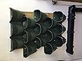 Wonderwall Self Watering Vertical 3 Pocket Garden Wall Planter Outdoor ...