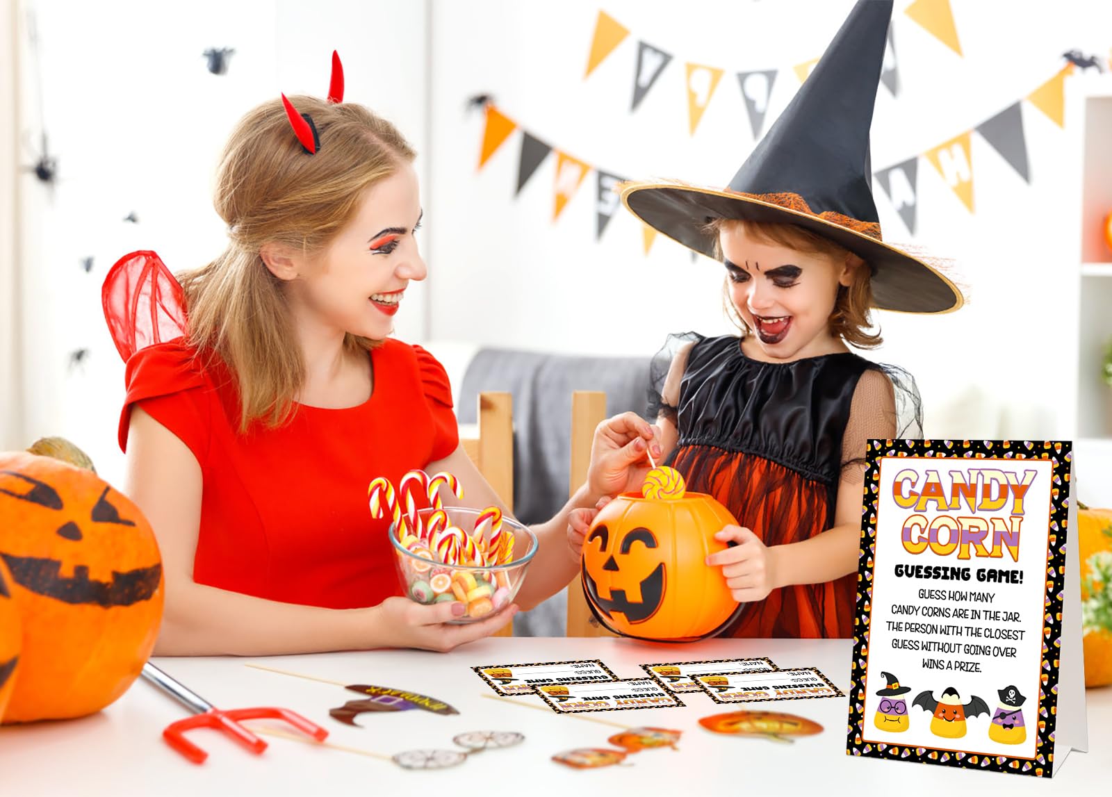 Mua PETCEE Halloween Guess How Many Candies Game,50 Candies Guessing ...
