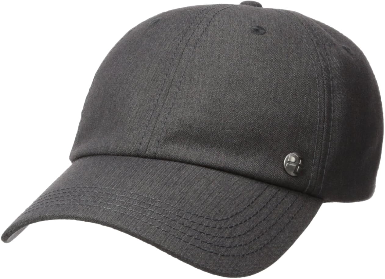 Perry Ellis Herren Herringbone Suiting Baseball Cap, Grau ...