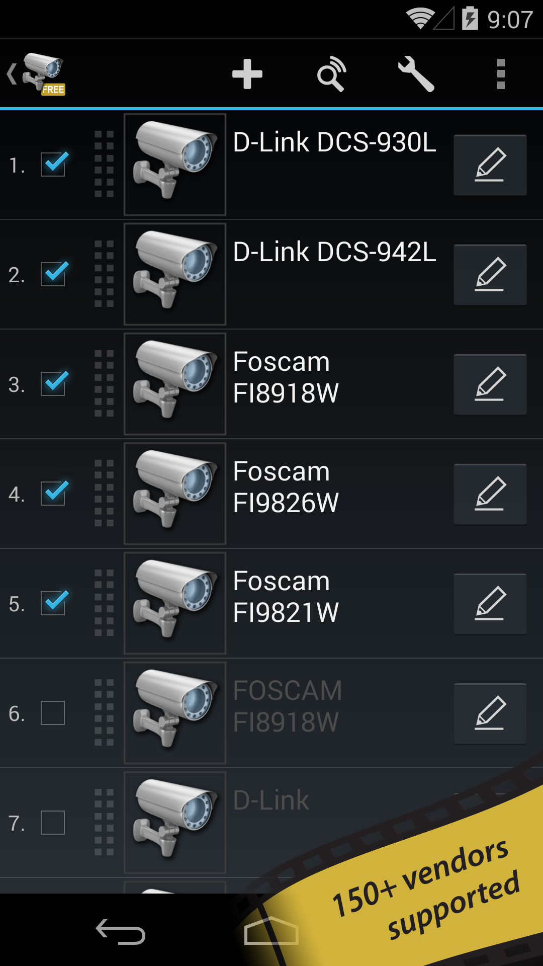 tinyCam Monitor FREE:Amazon.fr:Appstore for Android