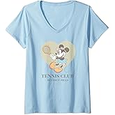 Amazon.com: Disney Minnie Mouse Tennis Club Beverly Hills Vintage Logo ...