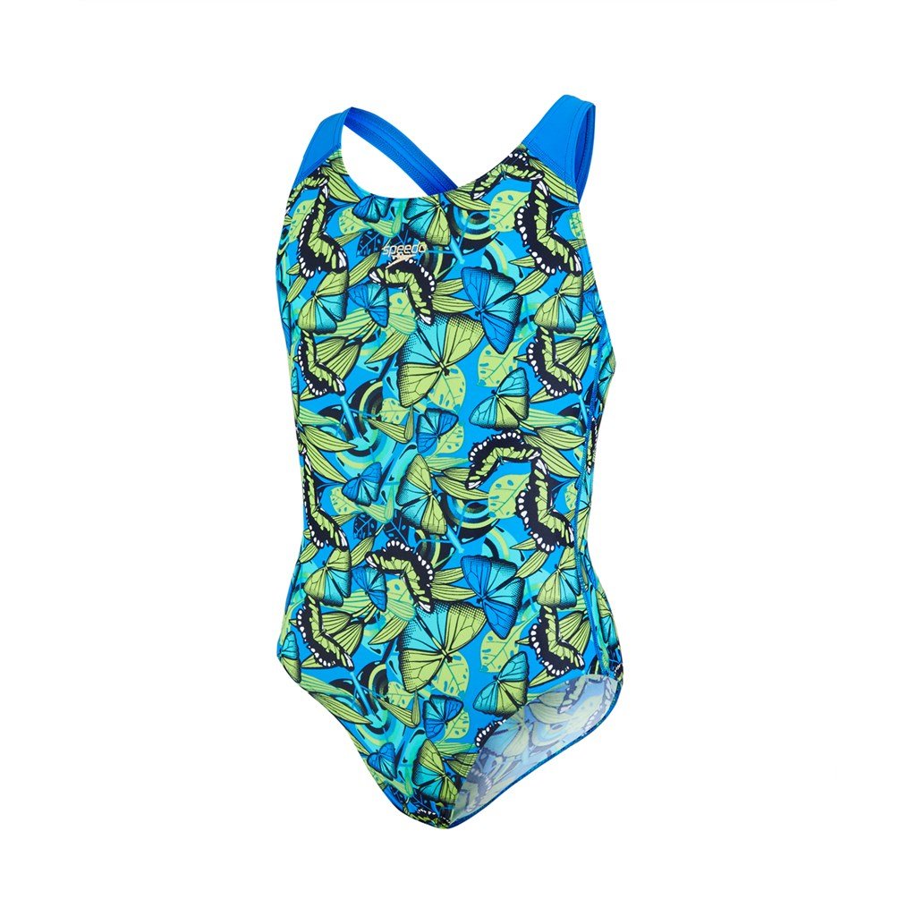 Speedo Girls Sambeeny Allover Splash Back Swimsuit | Desertcart Seychelles
