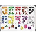 Amazon.com: 10 Packs Shape & Color Recognition Magnetic Sorting Set for ...
