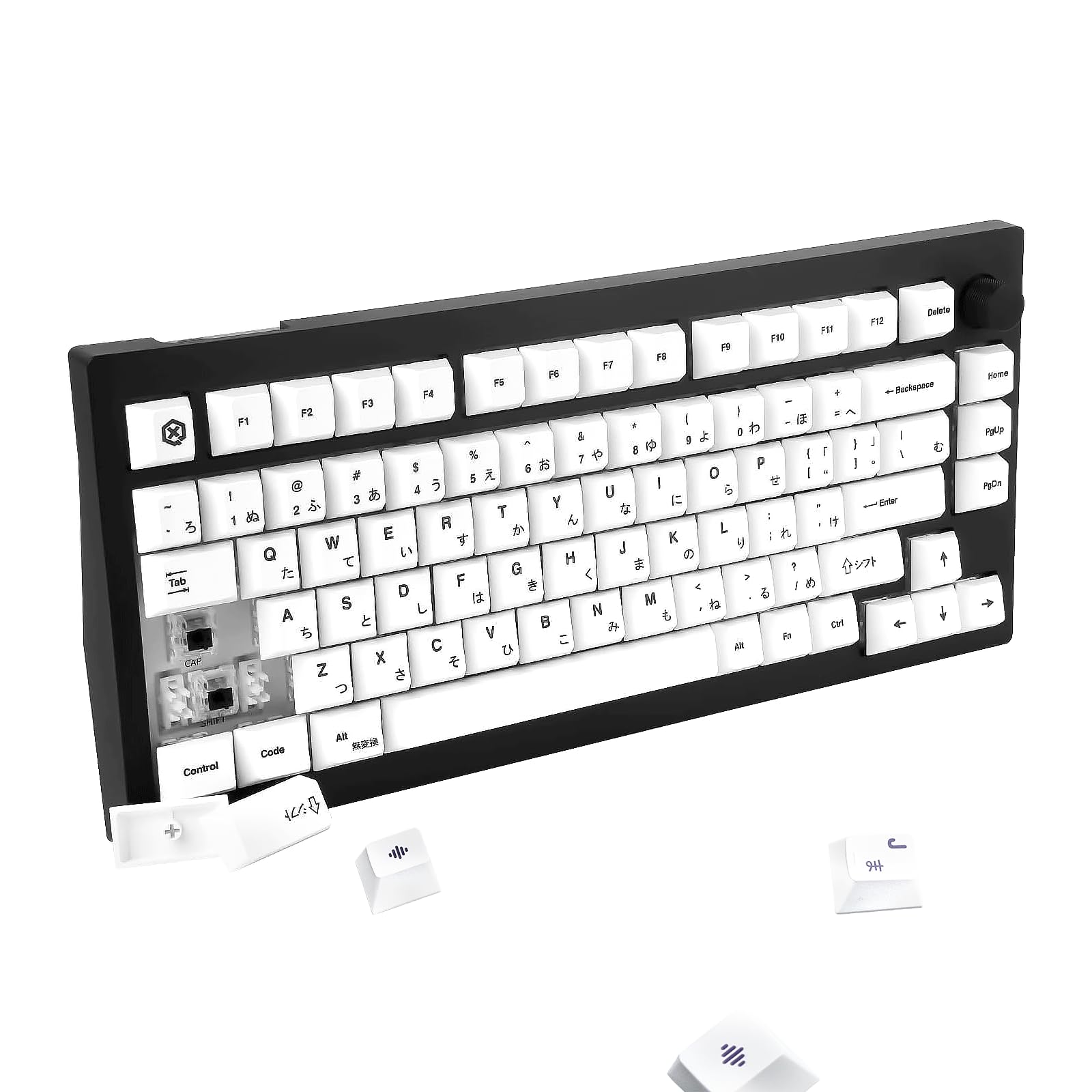 Mua 135 Keys White Japanese Keycaps, Minimalist Style Cherry Profile ...
