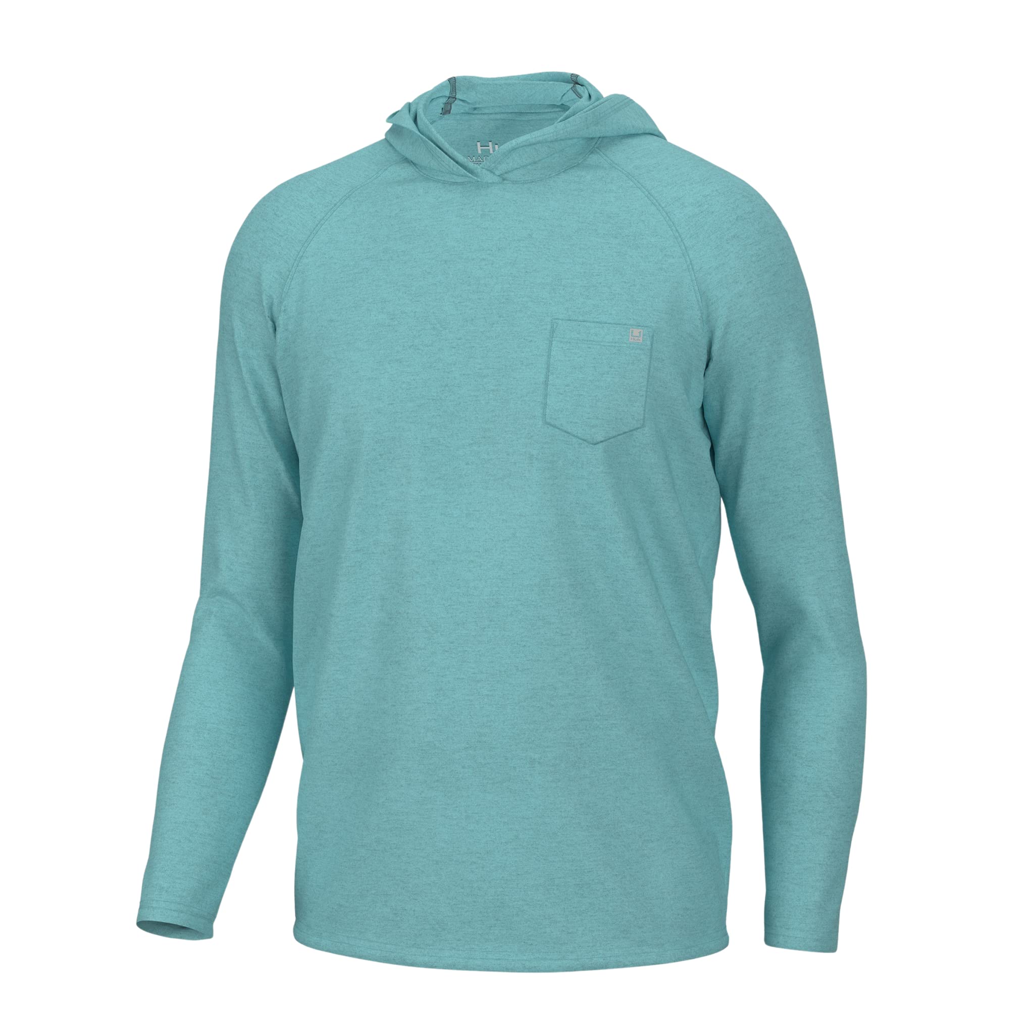 HUK Standard Waypoint Hoodie, Performance Long-Sleeve Shirt for Men ...