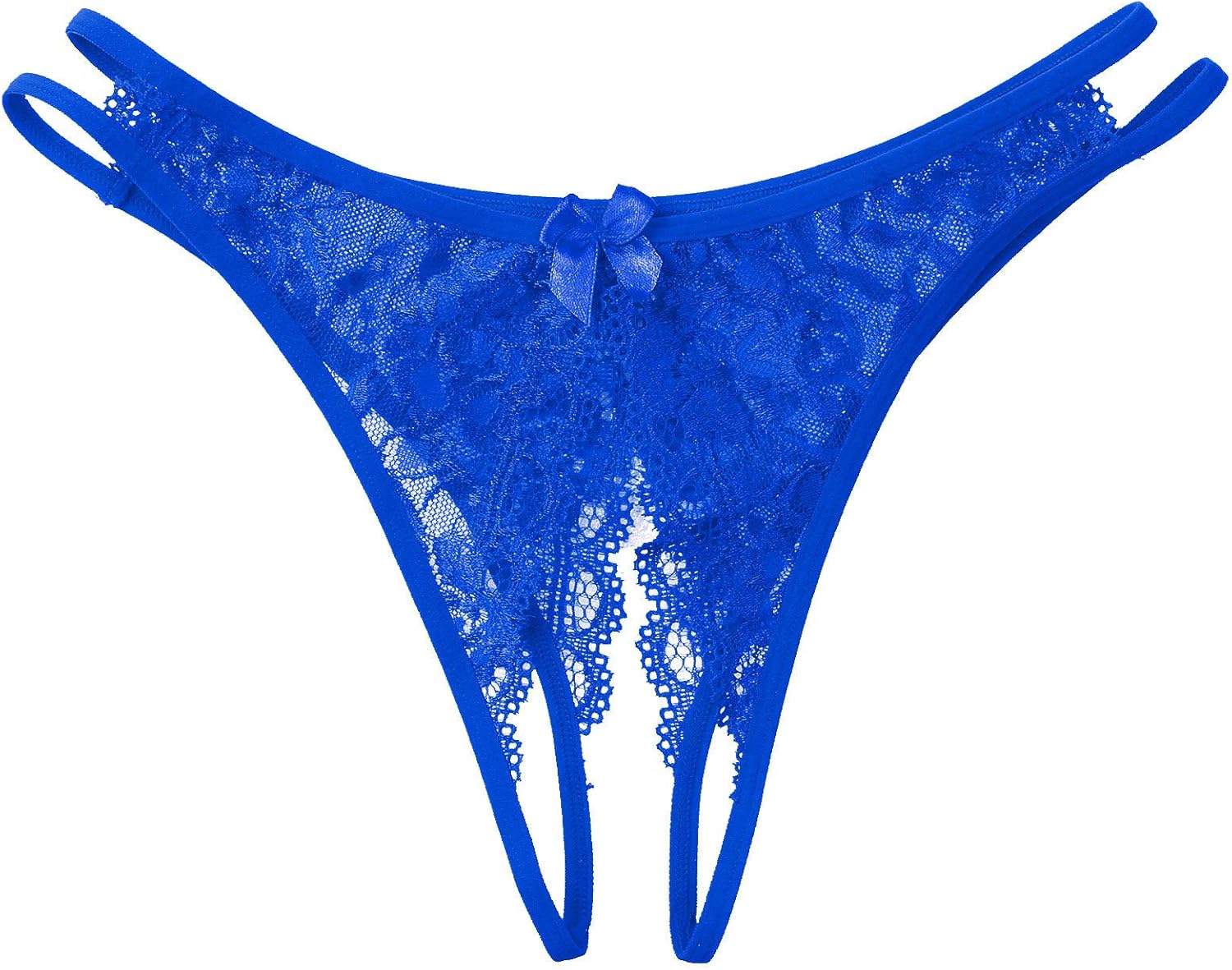 Nimiya Herren Sexy Spitzen String Tanga Ouvert Mini Slip Crotchless Panties Transparent ...