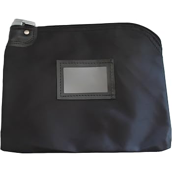 Amazon.com : Locking Document Security HIPAA Bag 11 x 15 (Black ...