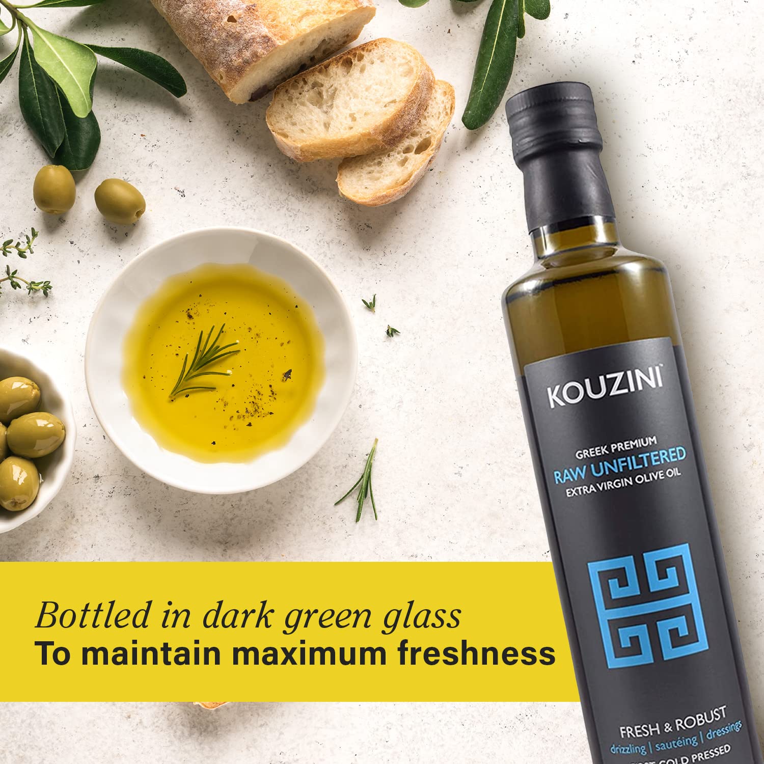 Mua Kouzini Unfiltered Raw Extra Virgin Greek Olive Oil, Greek Extra ...