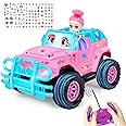 Amazon.com: Ynanimery Remote Control Car- RC Truck with DIY Stickers ...