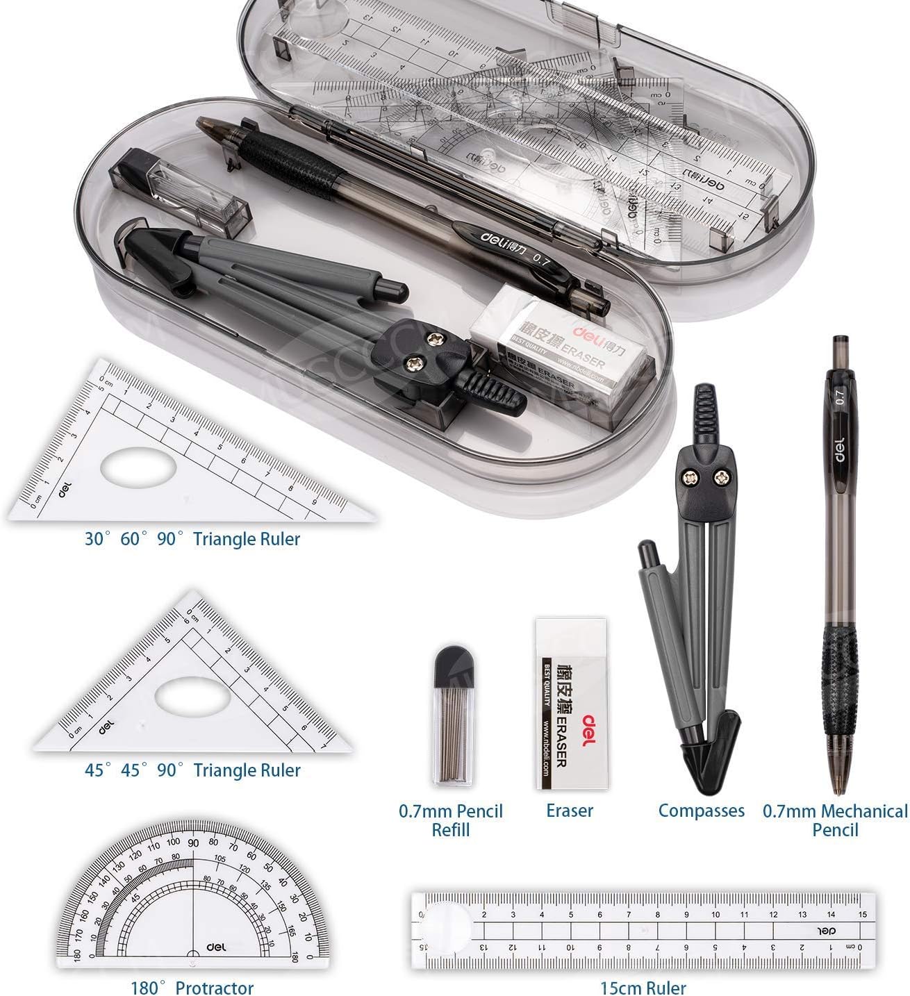 Maths Set Geometry Set，Maths Set for Secondary Schoolprotractor and ...