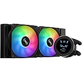 Amazon.com: SAMA SM240 PRO Black Liquid Cooler 240mm ARGB AIO Radiator ...