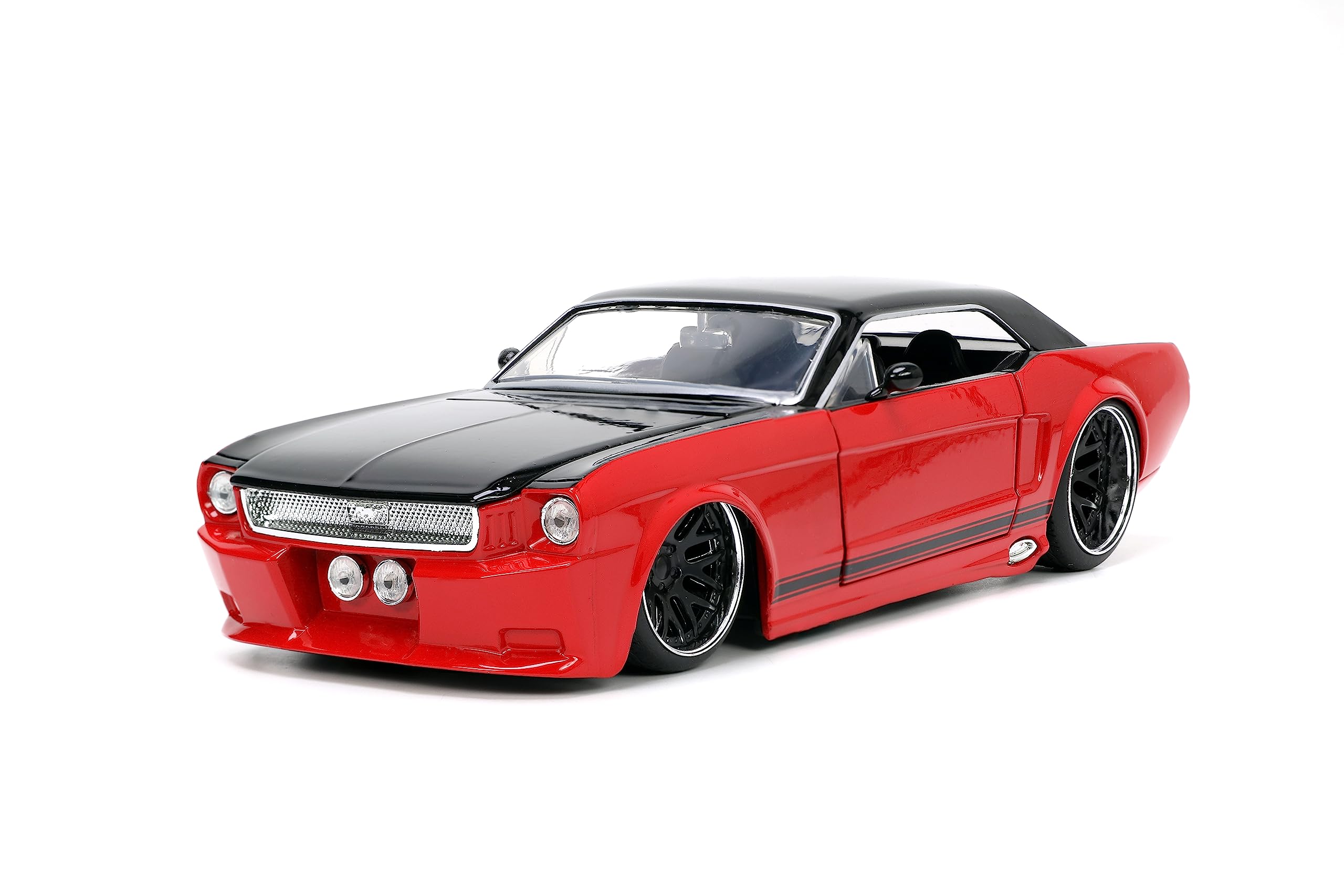 Mua Big Time Muscle 1:24 1965 Ford Mustang Die-Cast Car (Red/Black ...