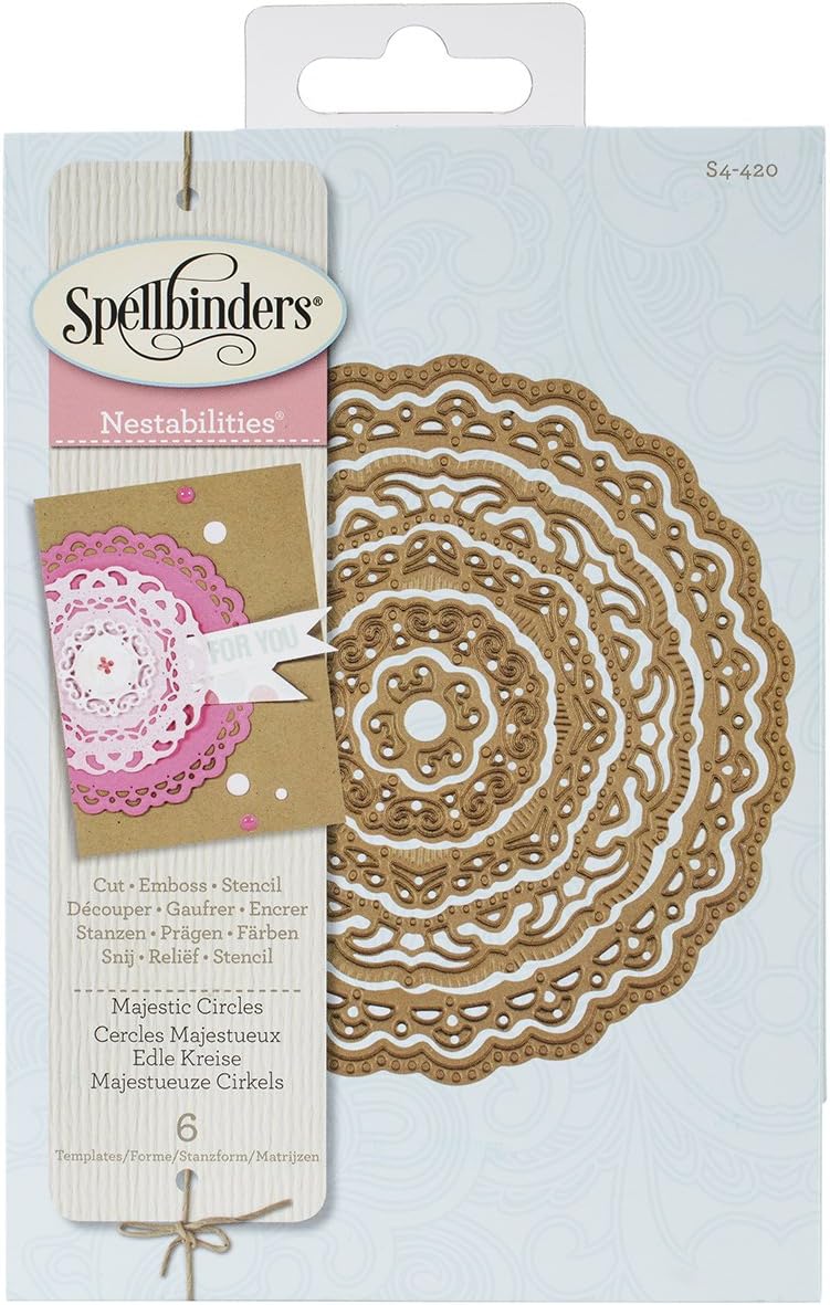 Spellbinder Paper Arts Majestic Circles/ Majestic Elements ...